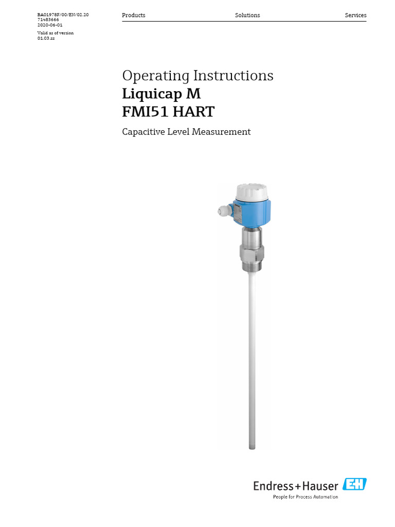 Baloon Level Sensor | PDF