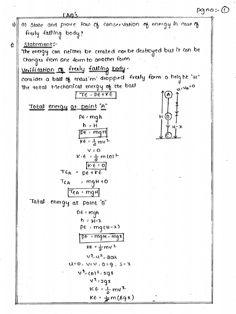JR Physics Ipe Imp Questions | PDF
