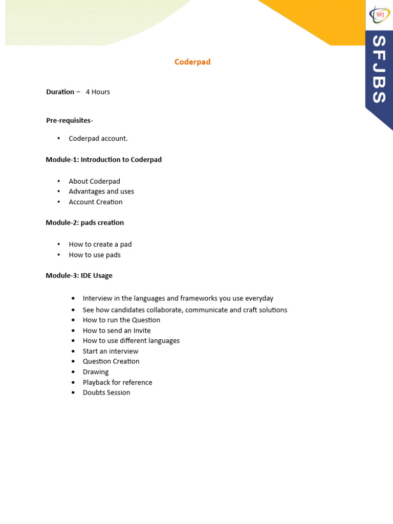 CoderPad User Guide and Features | PDF