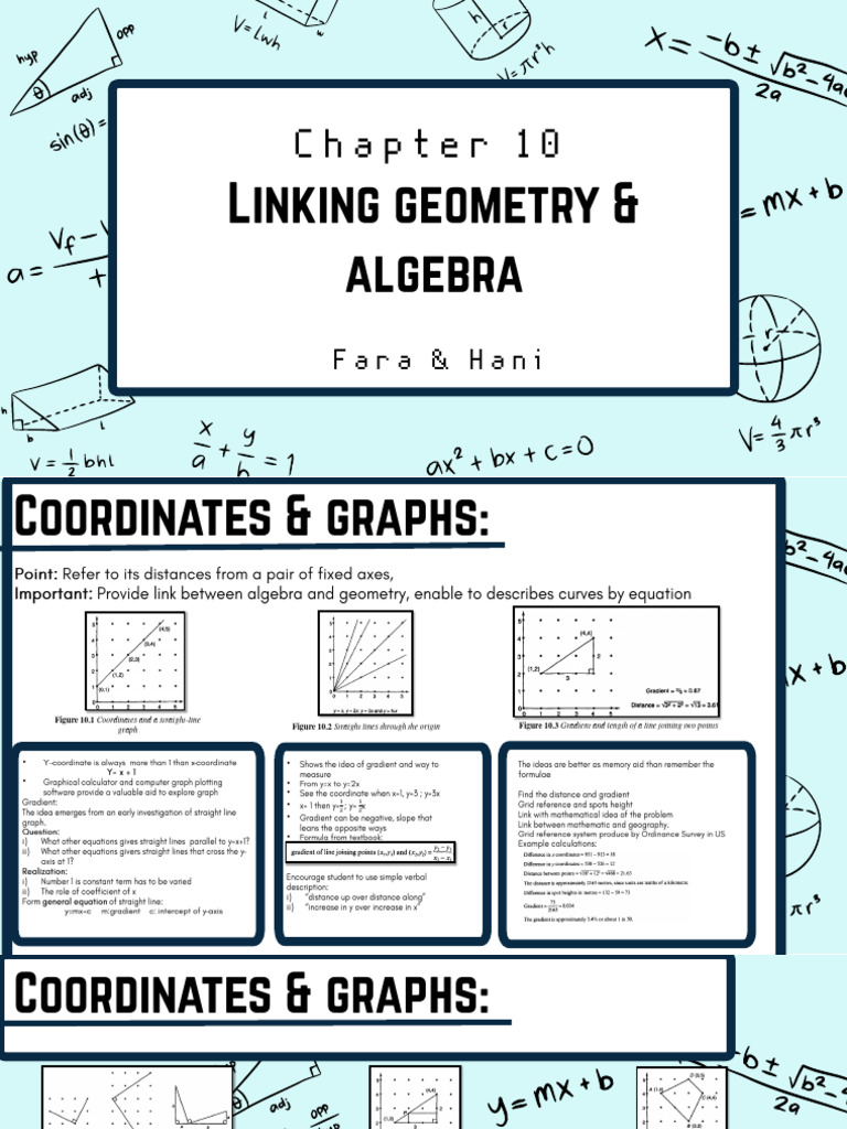 T9_CHP10_Linking Geometry and Algebra | PDF