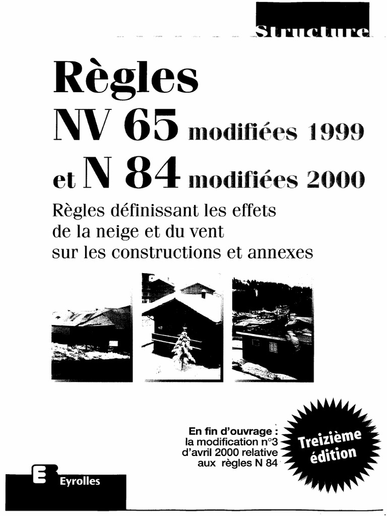 Règles NV65 Et N84 | PDF
