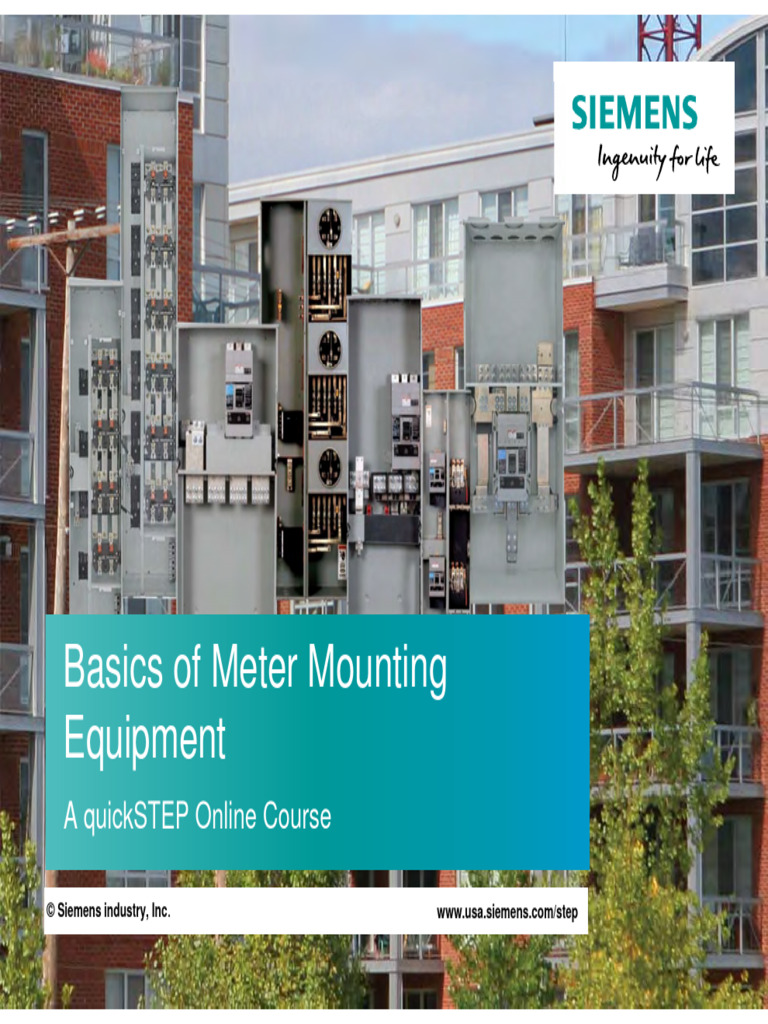 Basics of Meter Mounting Equipment | PDF