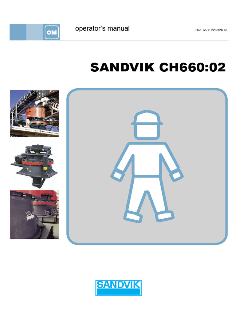 Sandvik Cone Crushers Ch660-02 - Om - S223.626.en-02 | PDF | Welding ...
