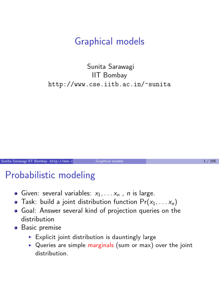 Graphical | PDF | Bayesian Network | Vertex (Graph Theory)