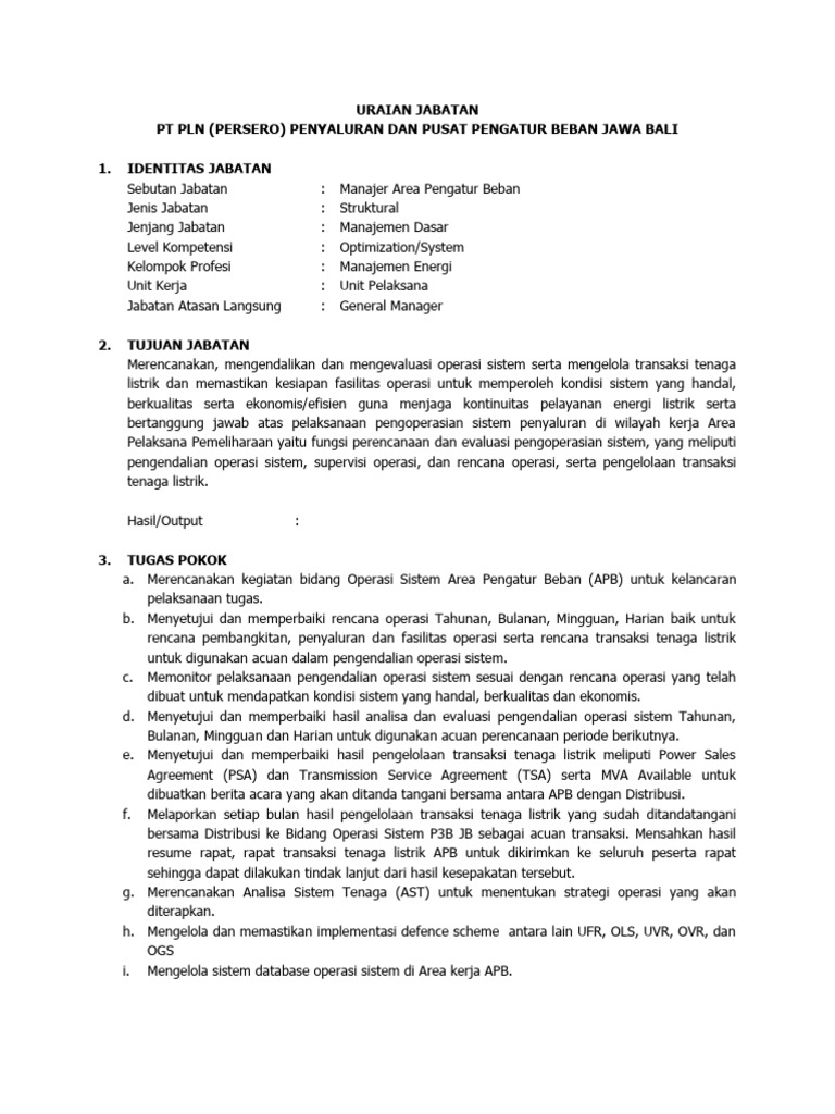 Moto, Visi, Misi & Budaya Perusahaan PLN | PDF