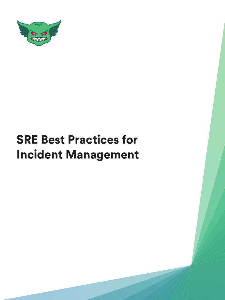 2019-06-SRE Best Practices For IM | PDF