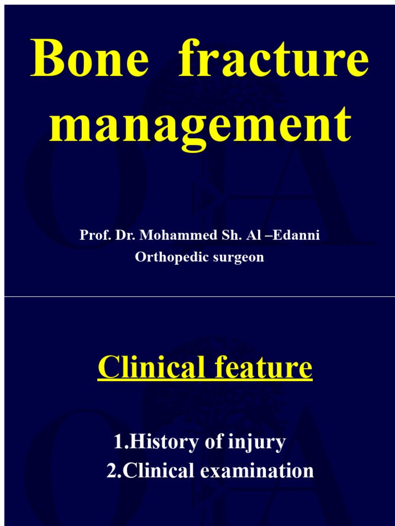 2 .Bone Fracture Management | Download Free PDF | Injury | Wound