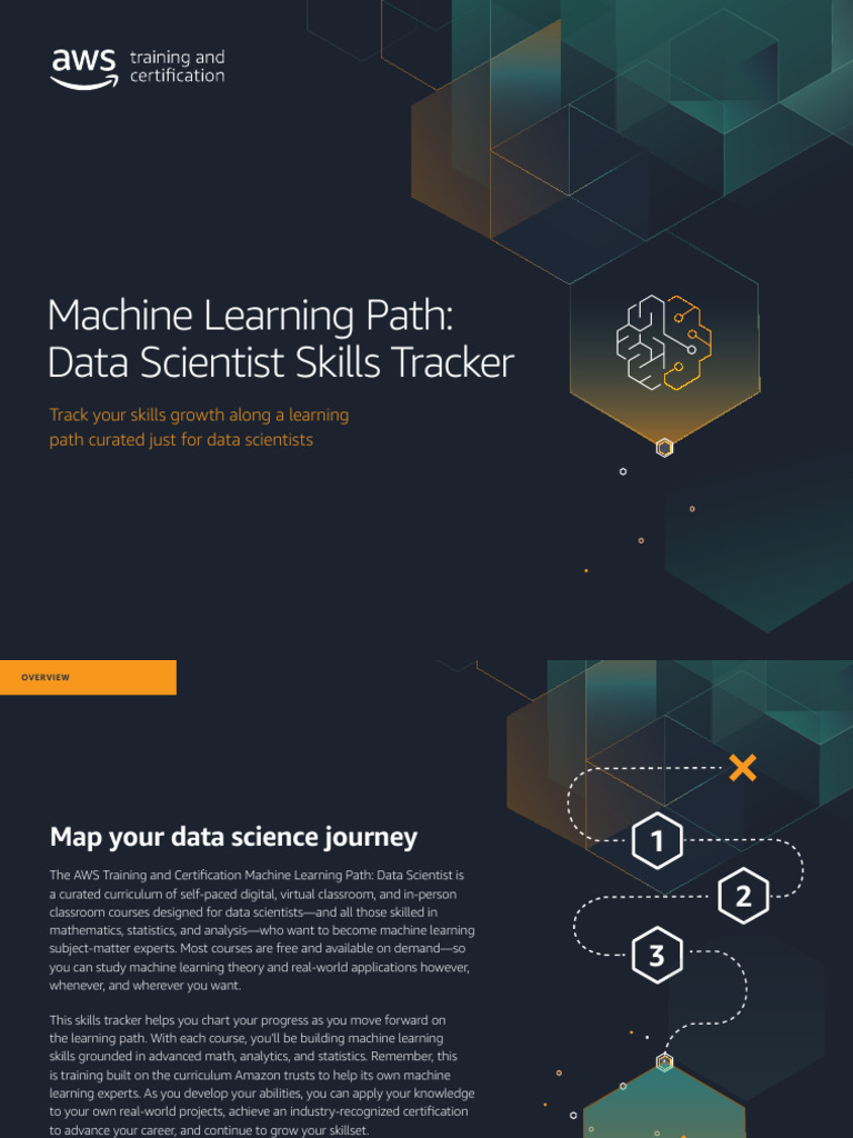 Machine Learning Path Data Scientist Skills Tracker | PDF
