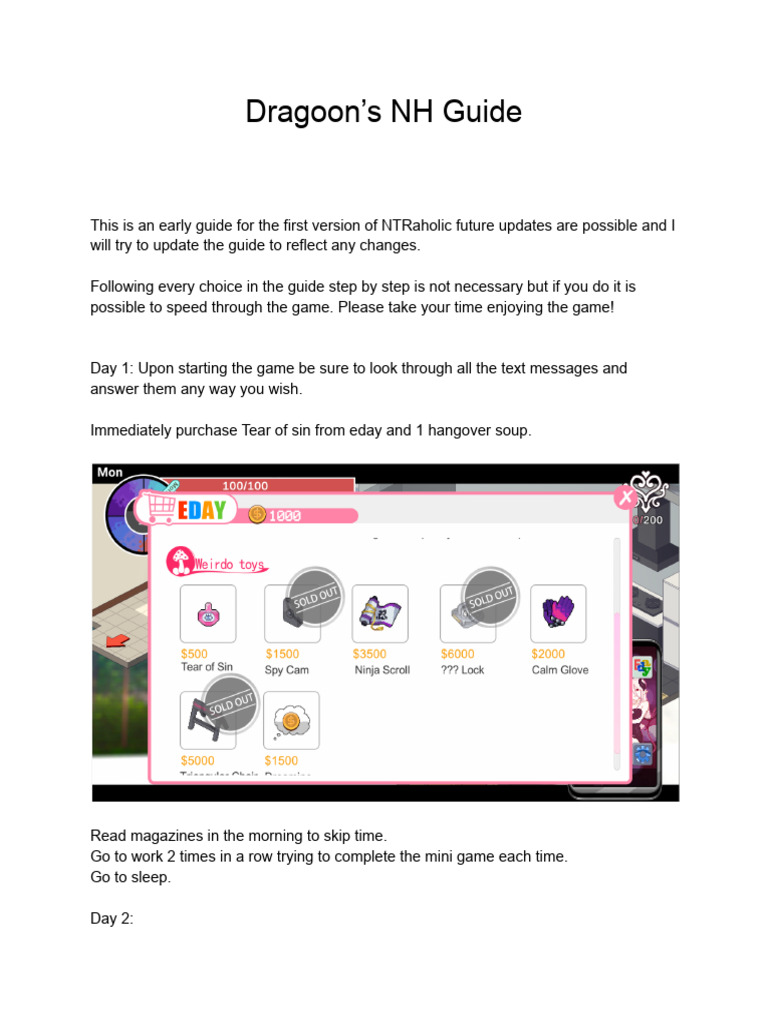 NTRaholic Guide1 | PDF