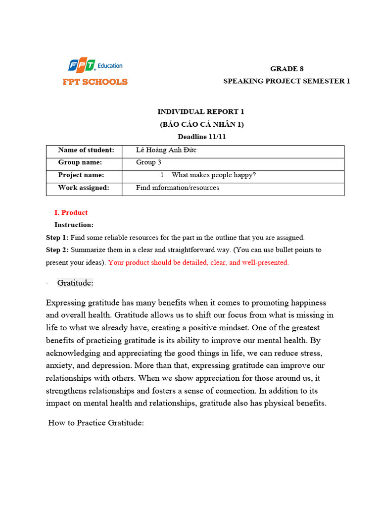 Individual Report | PDF