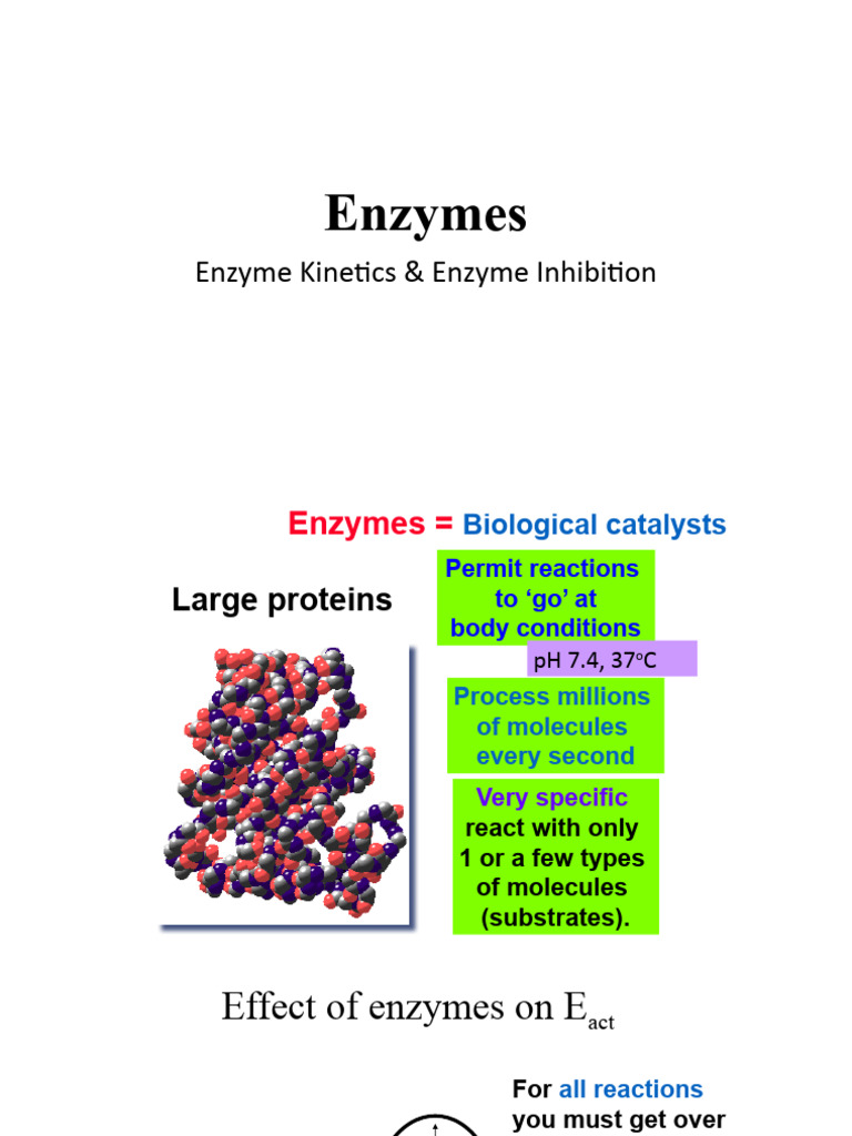 Enzyme Inhibitors | Download Free PDF | Enzyme | Enzyme Inhibitor