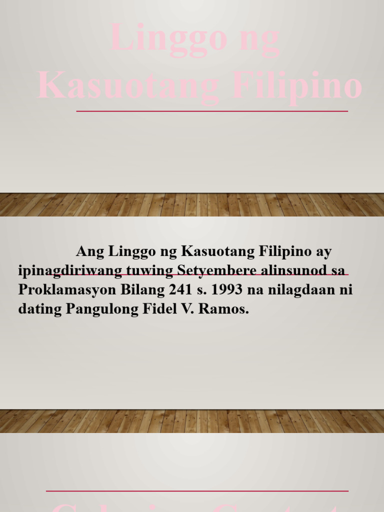 Kasuotang Filipino Awarding | PDF