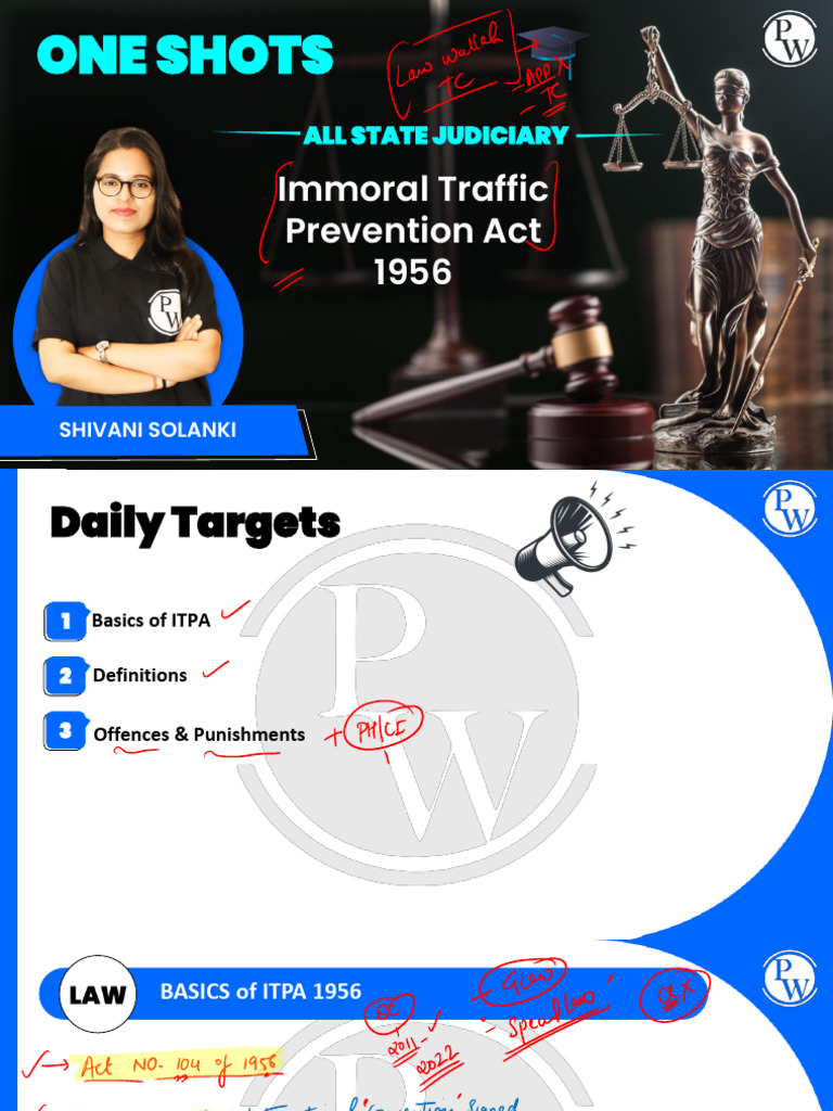 Immoral Traffic Prevention Act (AC) | PDF