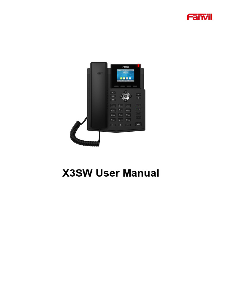 X3SW Phone User Guide | PDF | World Wide Web | Internet & Web