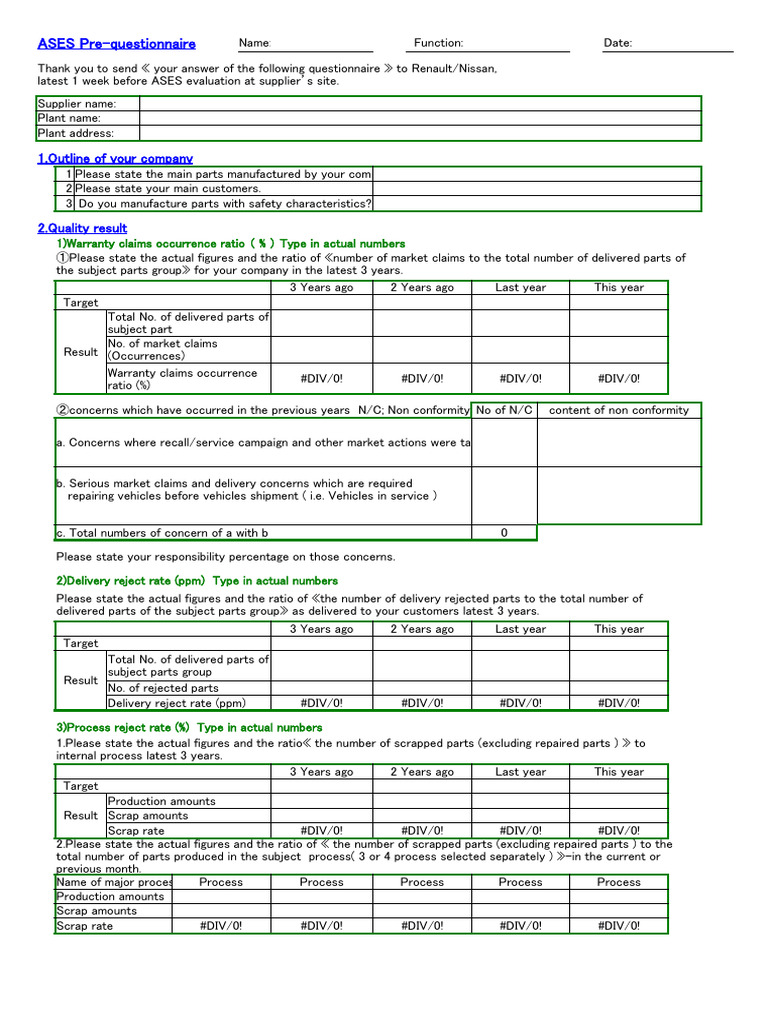 ASES 2 0 Package For Supplier | PDF