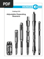 Reamers Metric Size Chart | PDF | Cutting | Metalworking