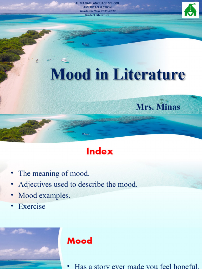 Mood in Literature | PDF