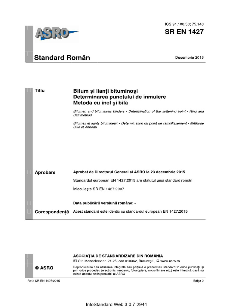 DIN EN 1427 Overview | PDF