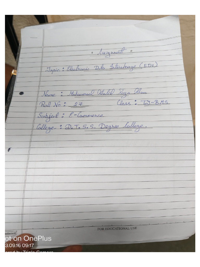 E-Commerce Assignment | PDF