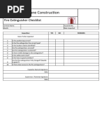 Smoke Detector Monthly Inspection Checklist | PDF