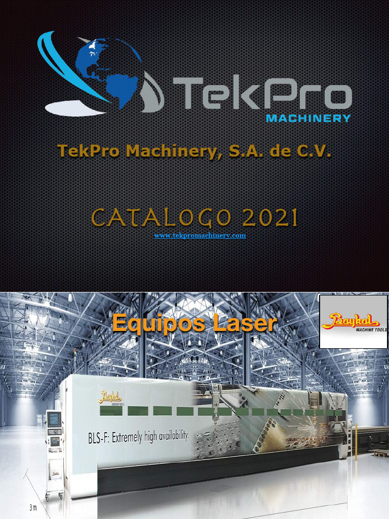 Catalogo Tekpro 2021best | PDF | Control numerico | Ingeniería