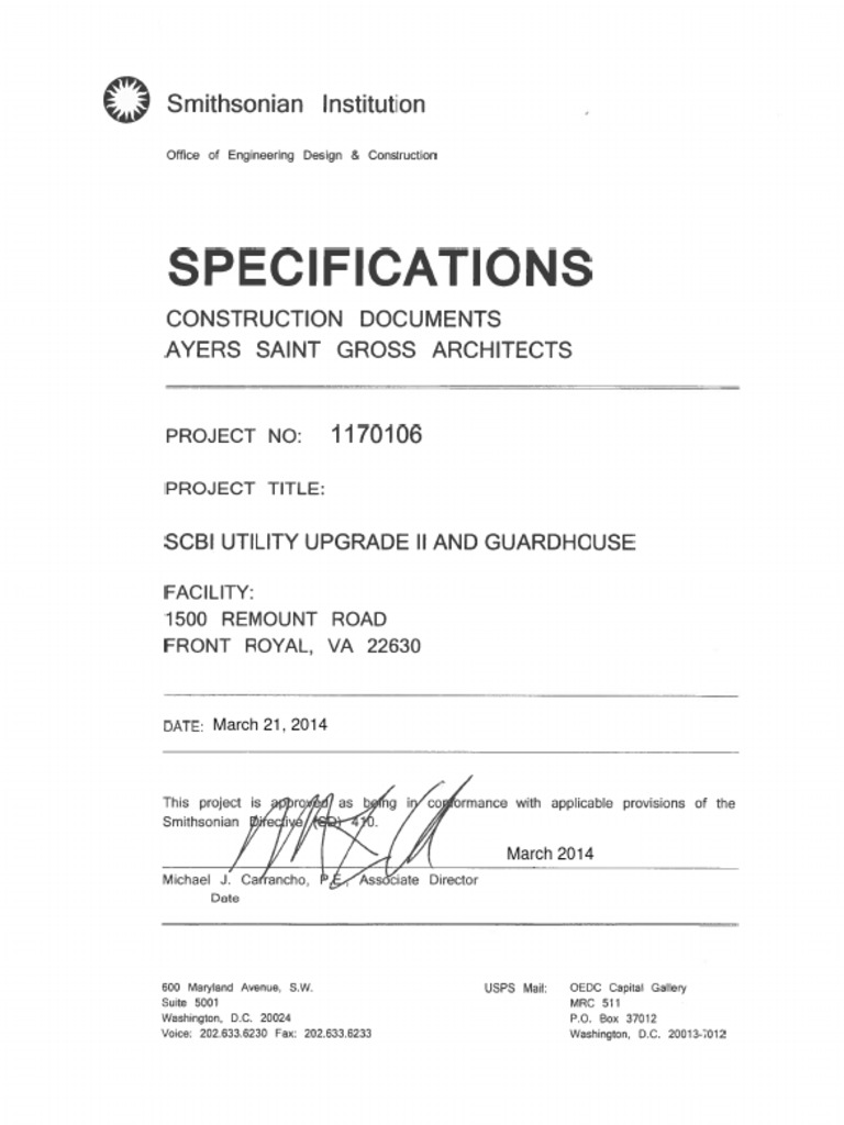 Rev Final Spec Comb | PDF