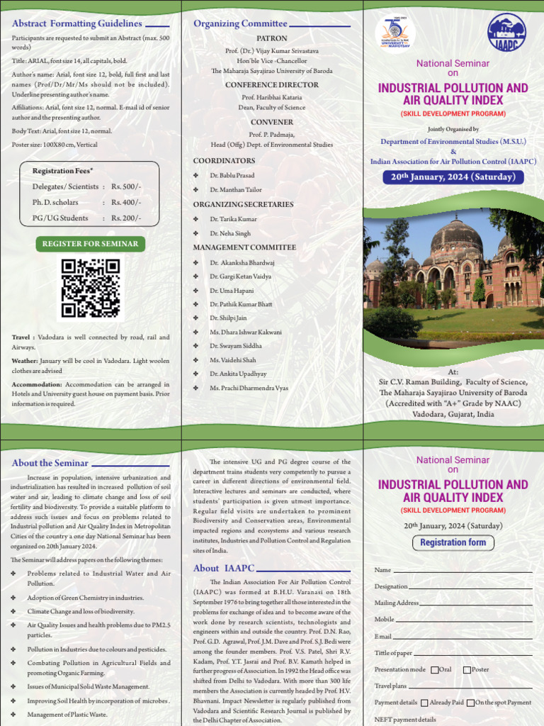 Air Pollution - Brochure Jan 2024 | PDF | Environmental Issues ...