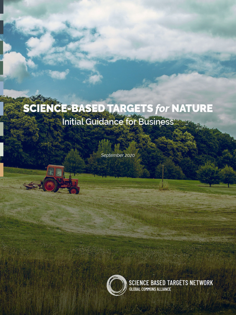 Science-Based Targets for Nature Guide | PDF | Sustainability ...