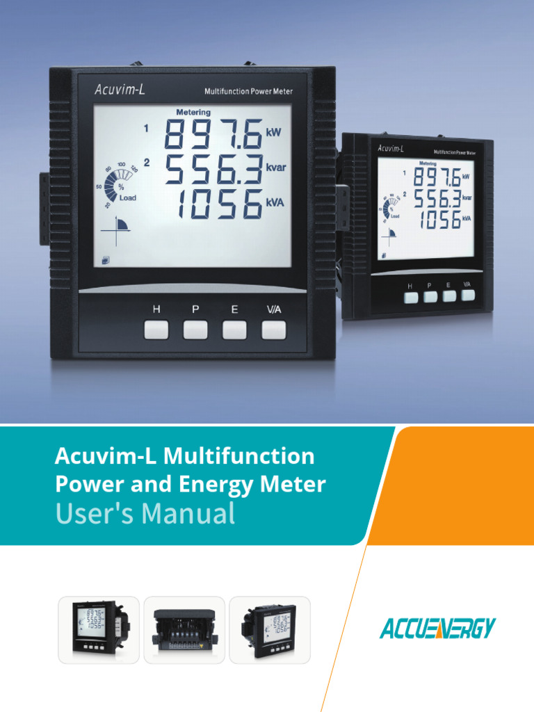 Acuvim L Multifunction Power and Energy Meter User Manual | Download Free PDF | Power Supply ...