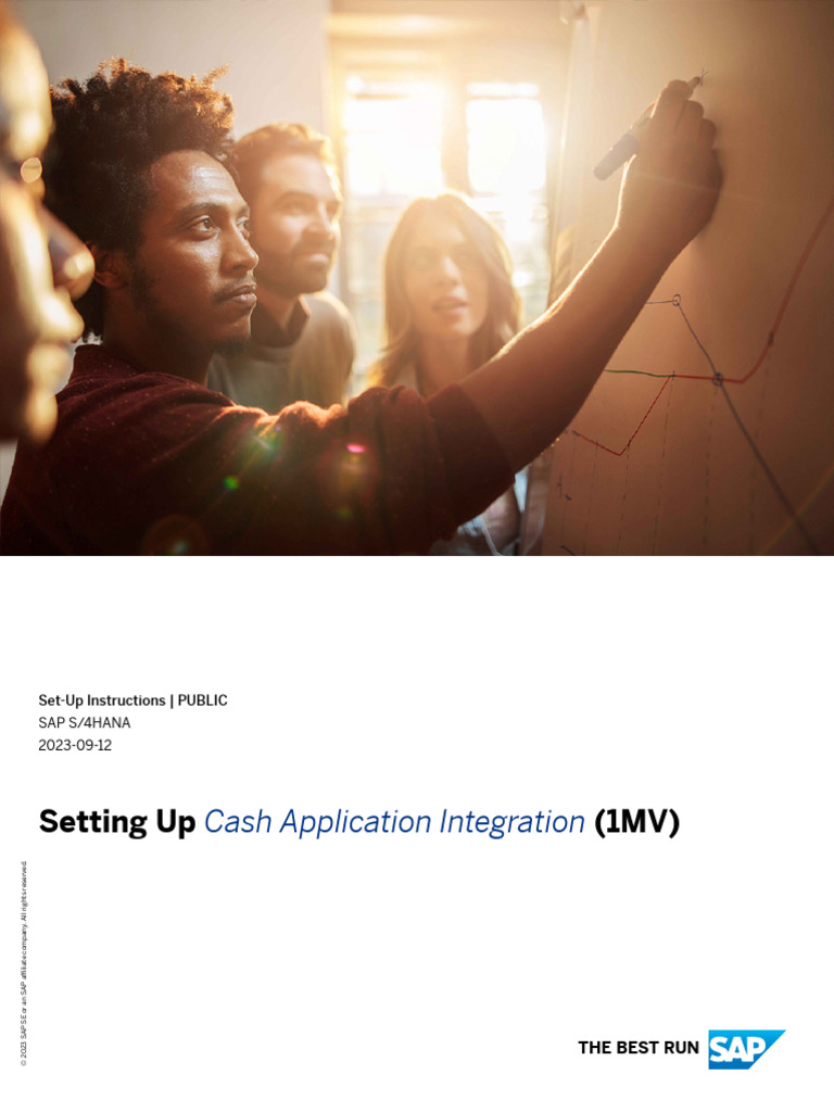 SAP Cash Application Setup Guide | PDF | User Interface | Accounts Payable