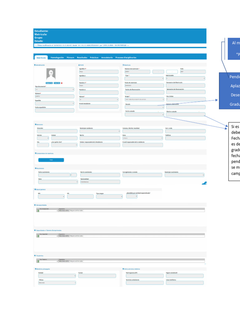 Hoja de Vida PFC | PDF