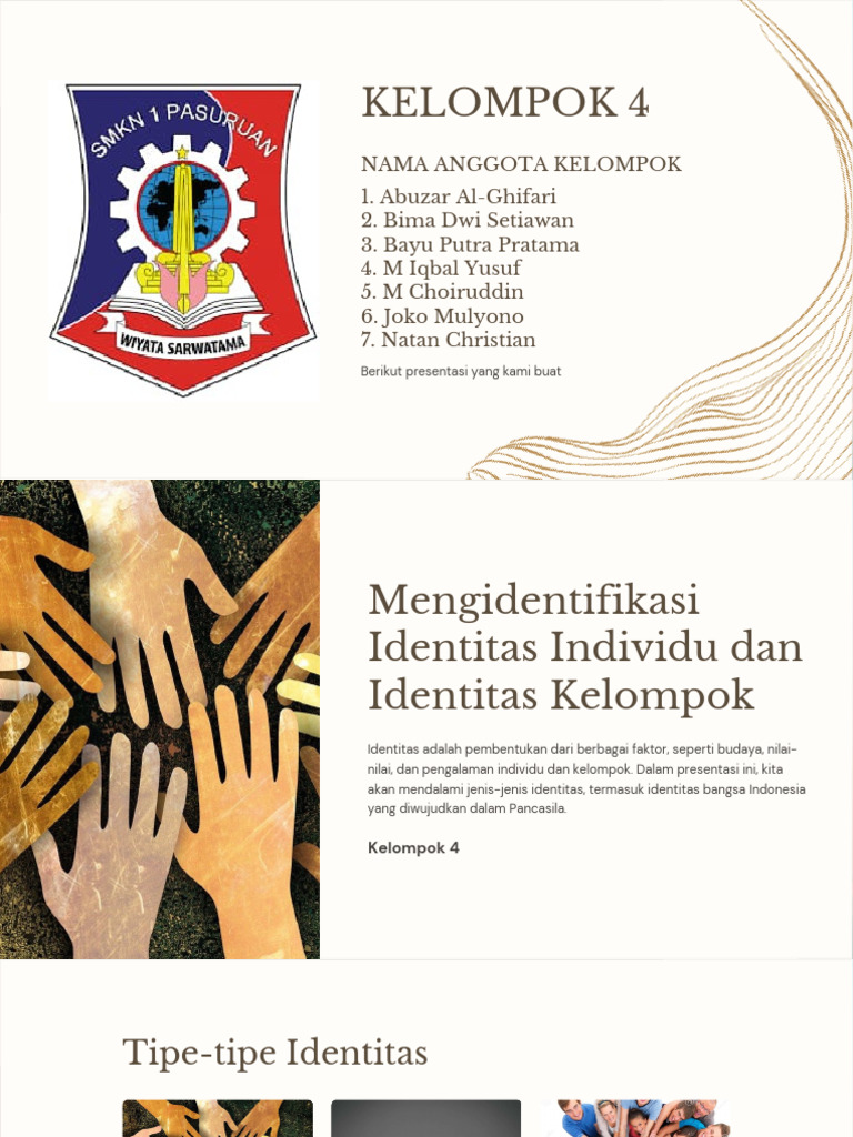 Mengidentifikasi Identitas Individu Dan Identitas Kelompok - PDF 20240103 113804 0000 | PDF