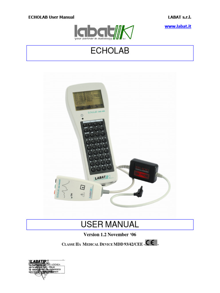 DT - M1 - EchoLAB - & - LAP - 0905 - ENGLISH | Download Free PDF | Usb | Personal Computers