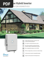 Deye - SUN 5K SG01LP1 EU - Datasheet | PDF | Energy Technology ...