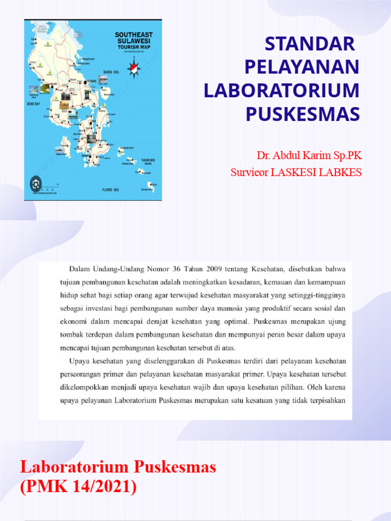 Standar Laboratorium Puskesmas | PDF
