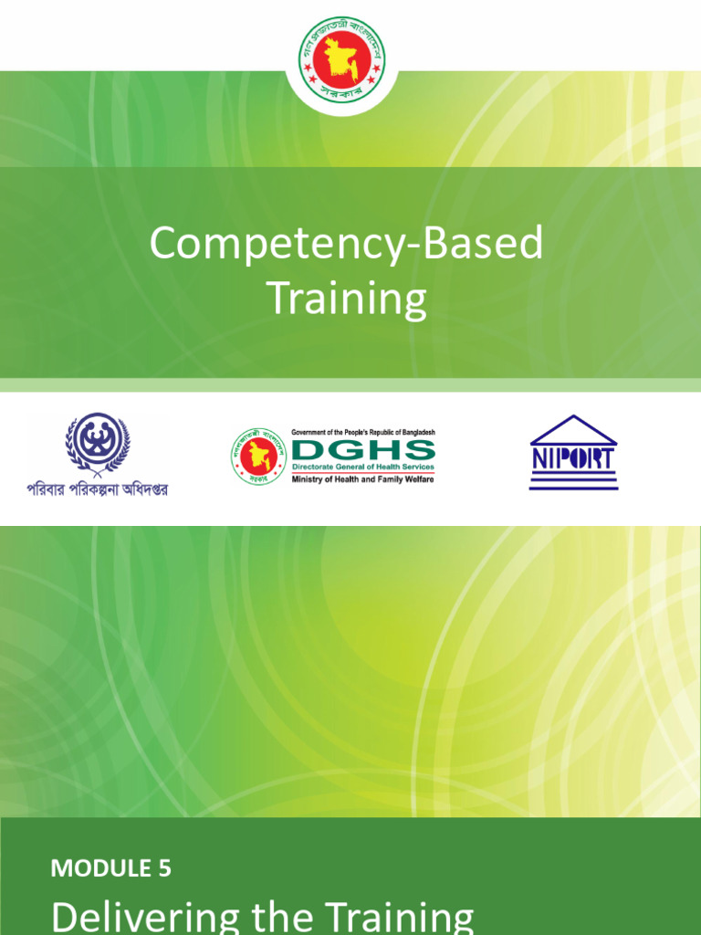 Competency-Based Training | PDF | Learning | Simulation