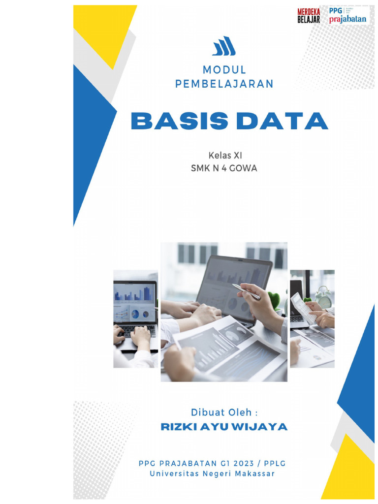 Perangkat Ajar Basis Data 1-3 Oke Sekali | PDF