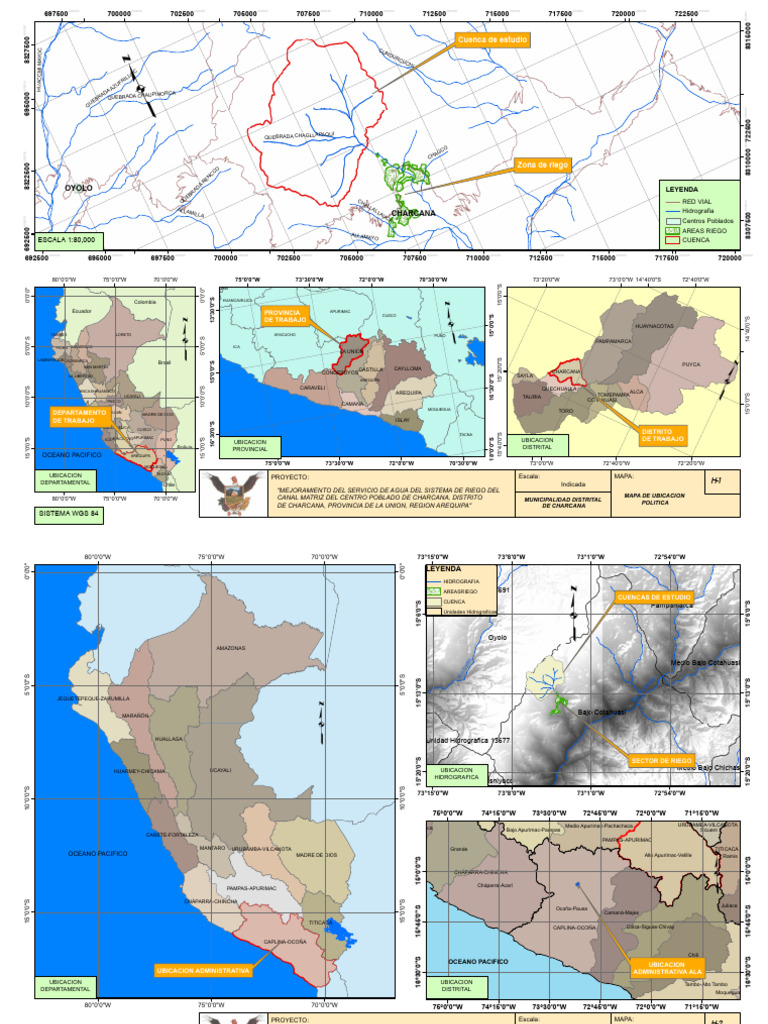 Mapa Hidrográfico del Perú y Riego | PDF | Perú