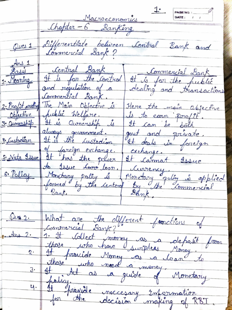 Chapter 6, Banking (Macro) +2 | PDF