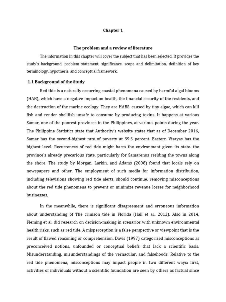 Red Tide Awareness in Jiabong, Samar | PDF | Seafood | Risk