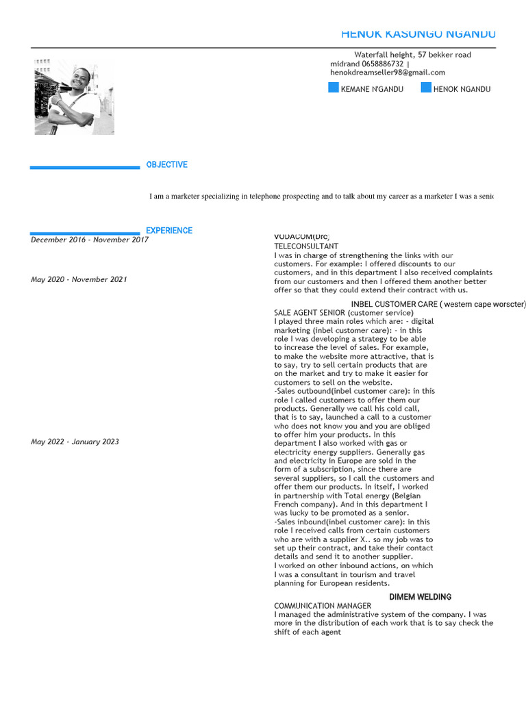 Henok Kasongo Ngandu | PDF