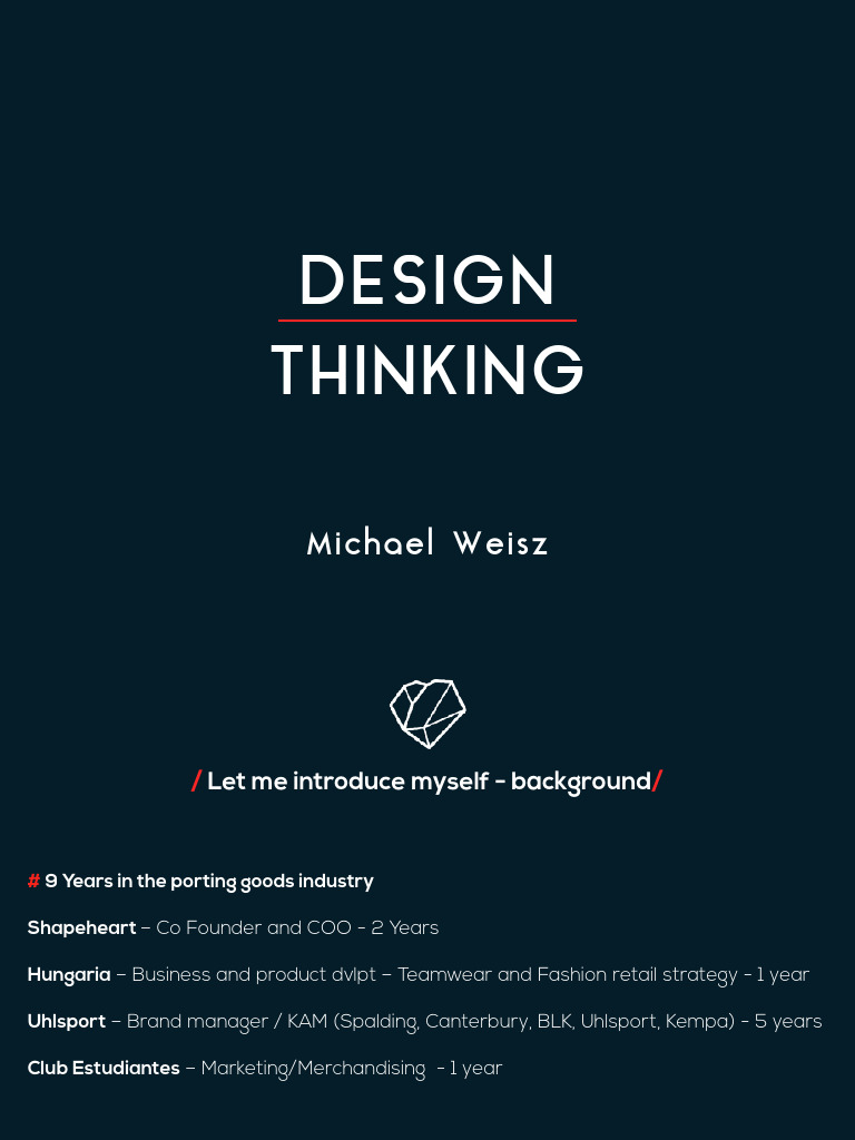 Design Thinking EML | PDF