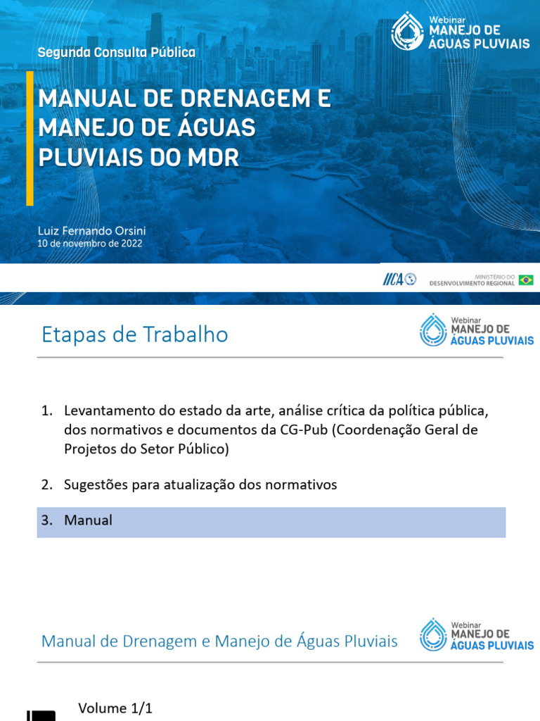 Manualde Drenageme Manejodeguas Pluviaisdo MDR | PDF