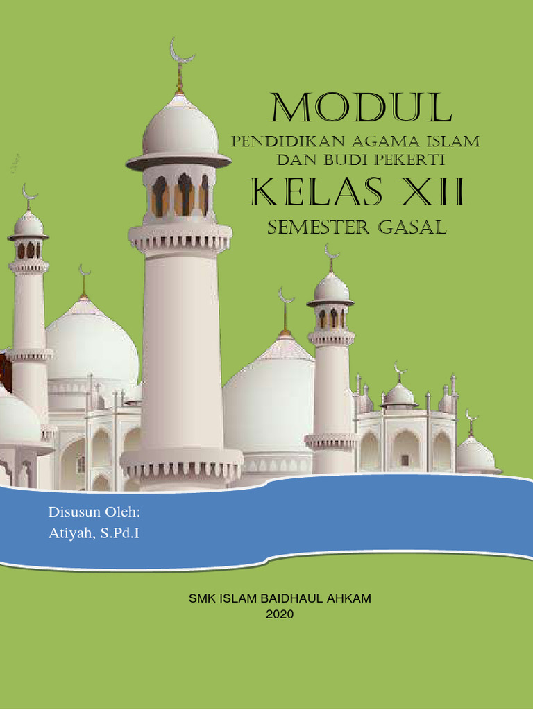 Modul PAI Kelas XII Semester Gasal | PDF | Kesehatan Holistik