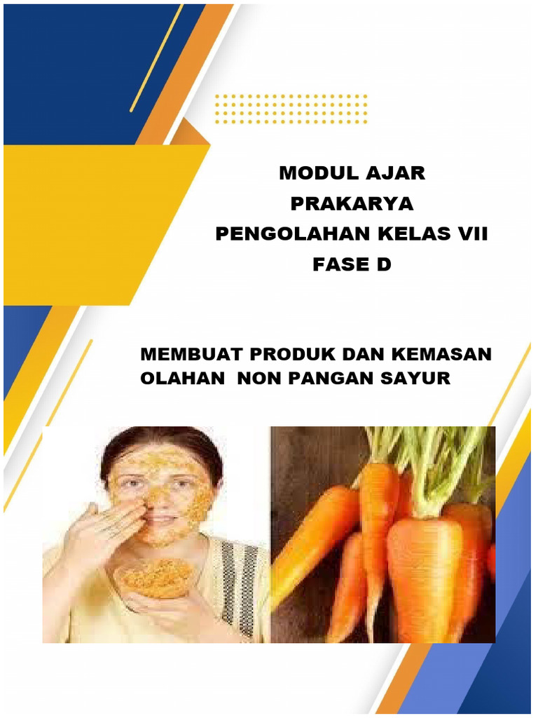 Produk dan Kemasan Non Pangan Sayur | PDF