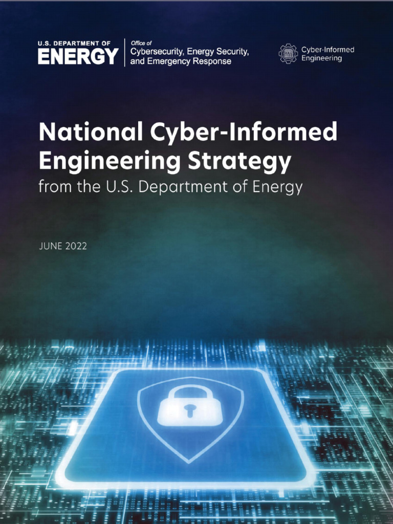 FINAL DOE National CIE Strategy - June 2022 - 0 | PDF | Computers