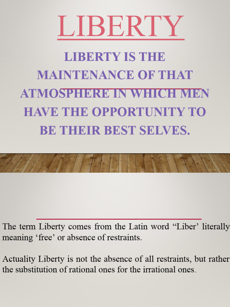 Liberty and Equality | PDF | Social Equality | Liberty