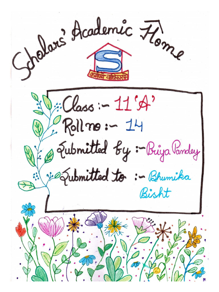 Class 9TH Project | PDF