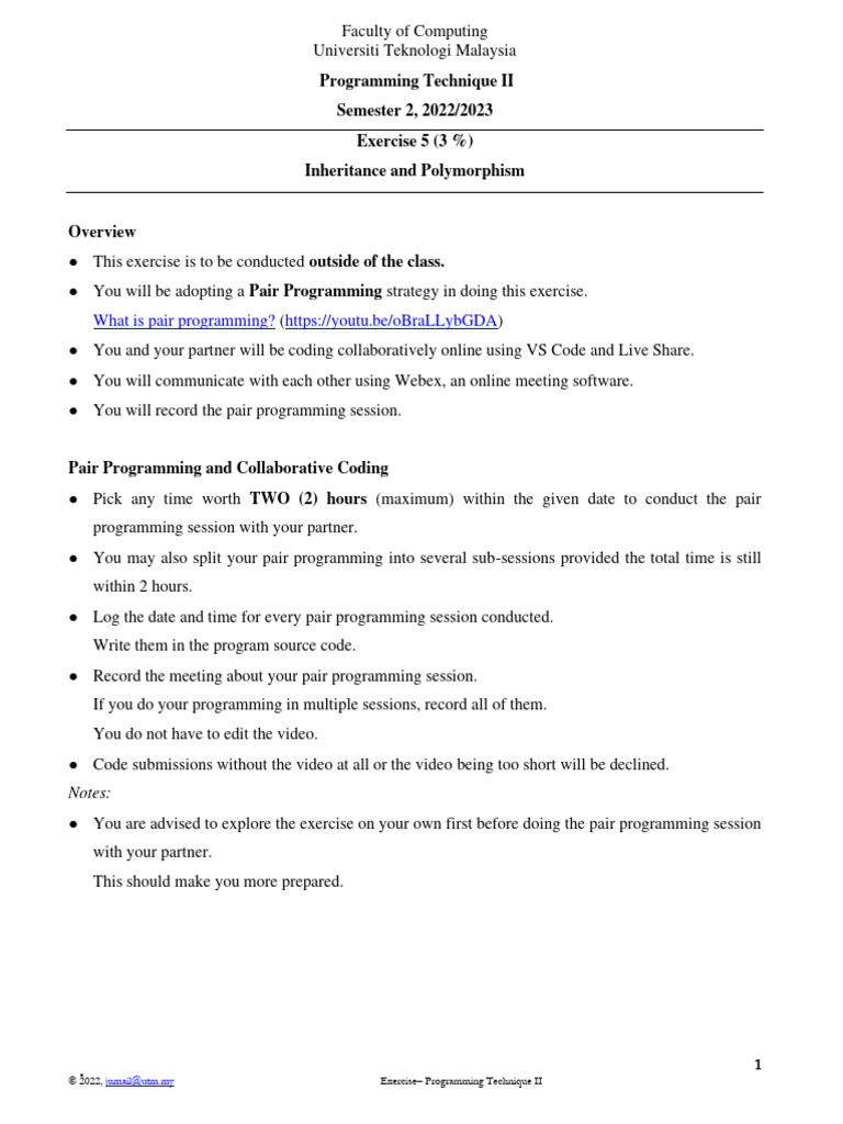 PT2 Exercise5 IP | PDF | Area | Computer Programming