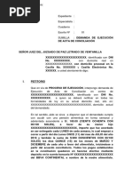 Modelo de Escrito Devolucion de Notificacion | PDF | Demanda judicial | Justicia
